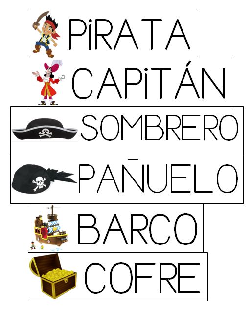 RECURSOS Y ACTIVIDADES PARA EDUCACIÓN INFANTIL: LOS PIRATAS