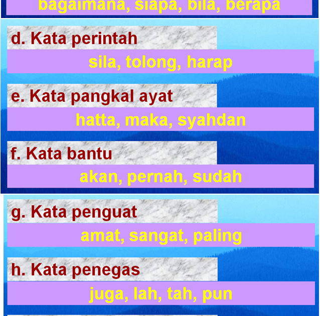 KATA TUGAS ~ Tatabahasa Bahasa Melayu