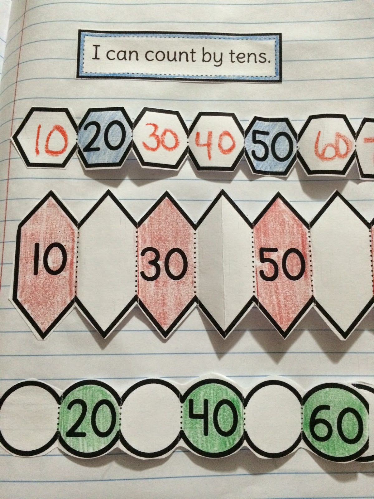 Primary Possibilities: Interactive Math Journals { Place Value }