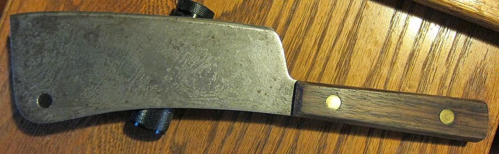 Help with identification of an older meat cleaver? | BladeForums.com