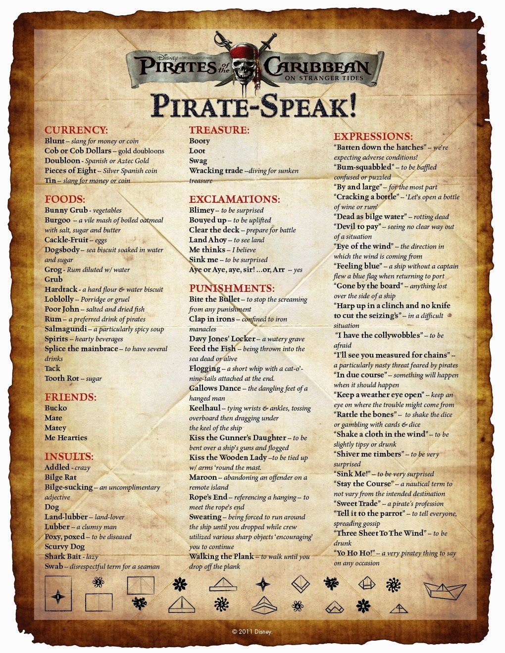 Disney Sisters: Talk Like A Pirate Day - Yo Ho! #TalkLikeAPirateDay
