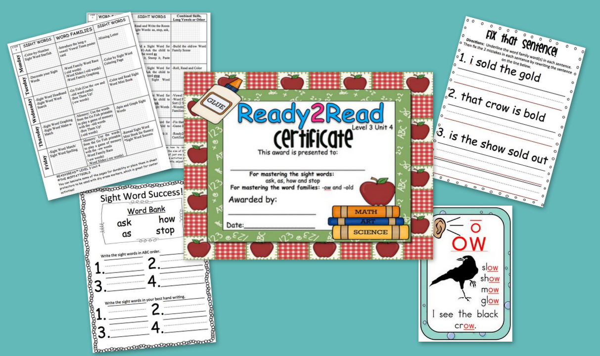 Ready2Read Level 3 Unit 4