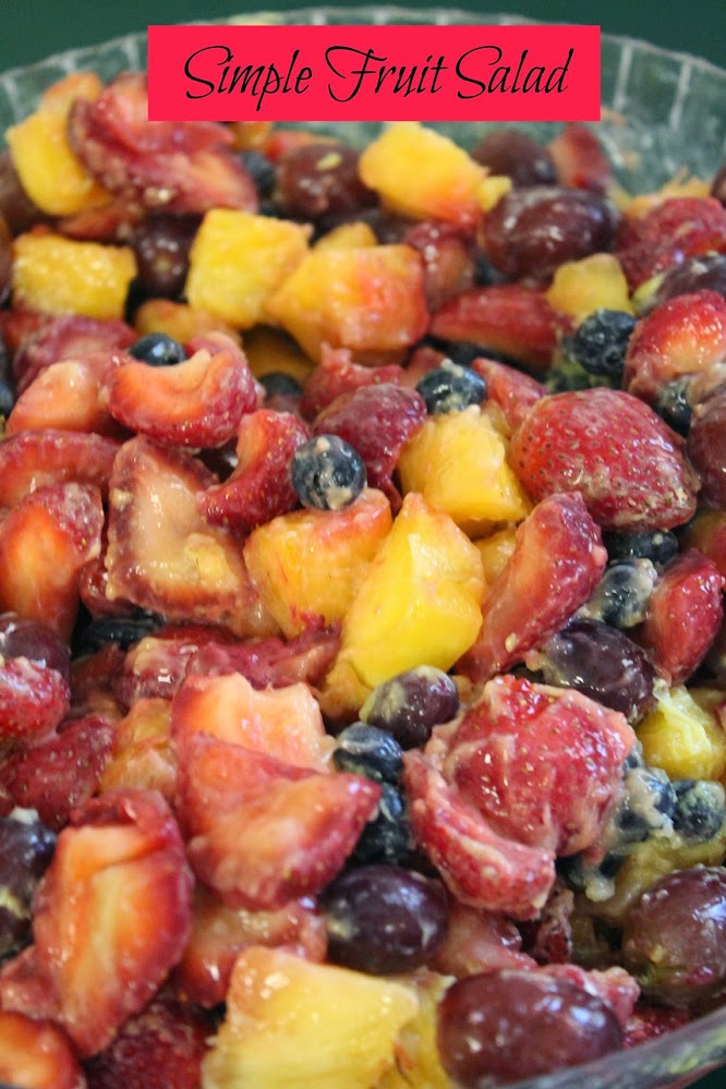 On The Menu: Simple Fruit Salad |Sunny Days & Starry Nights