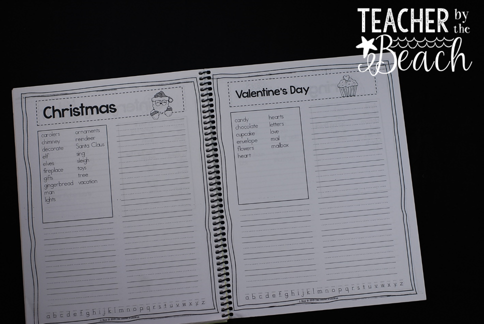 Wishlist Wednesday - My Spelling Journal - Teacher by the Beach