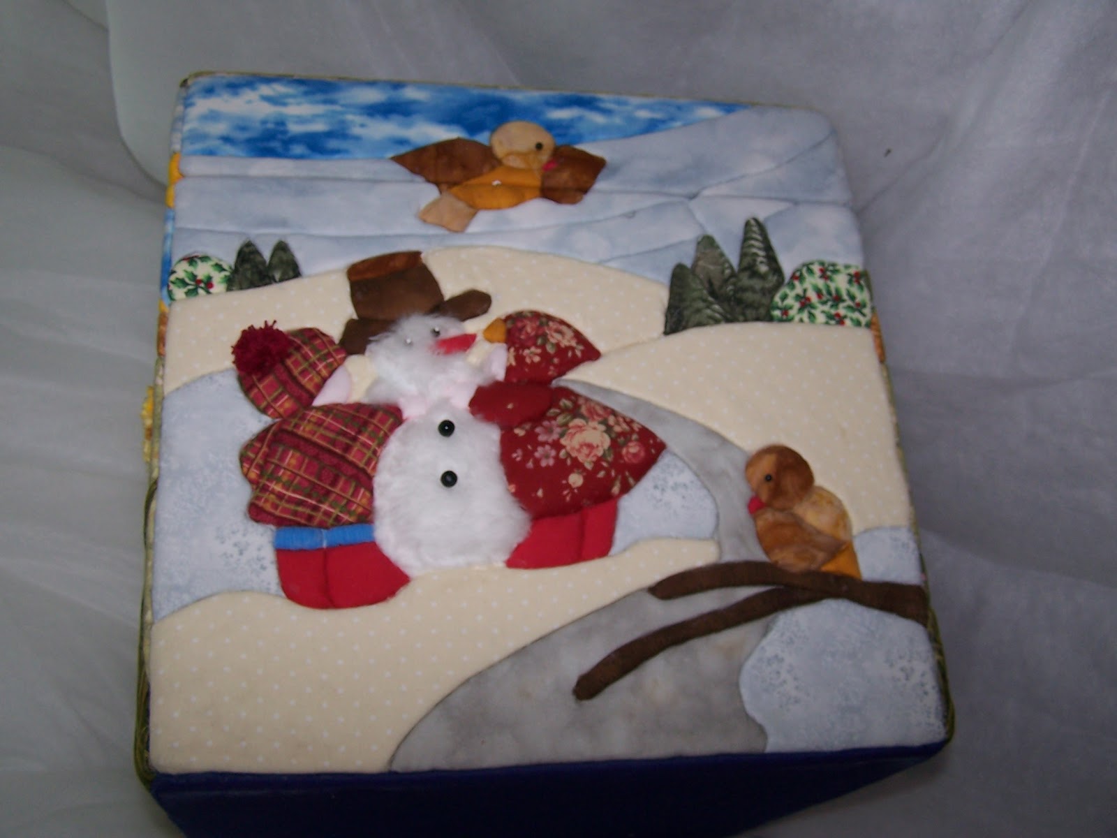 Patchwork sin aguja cajas - Imagui