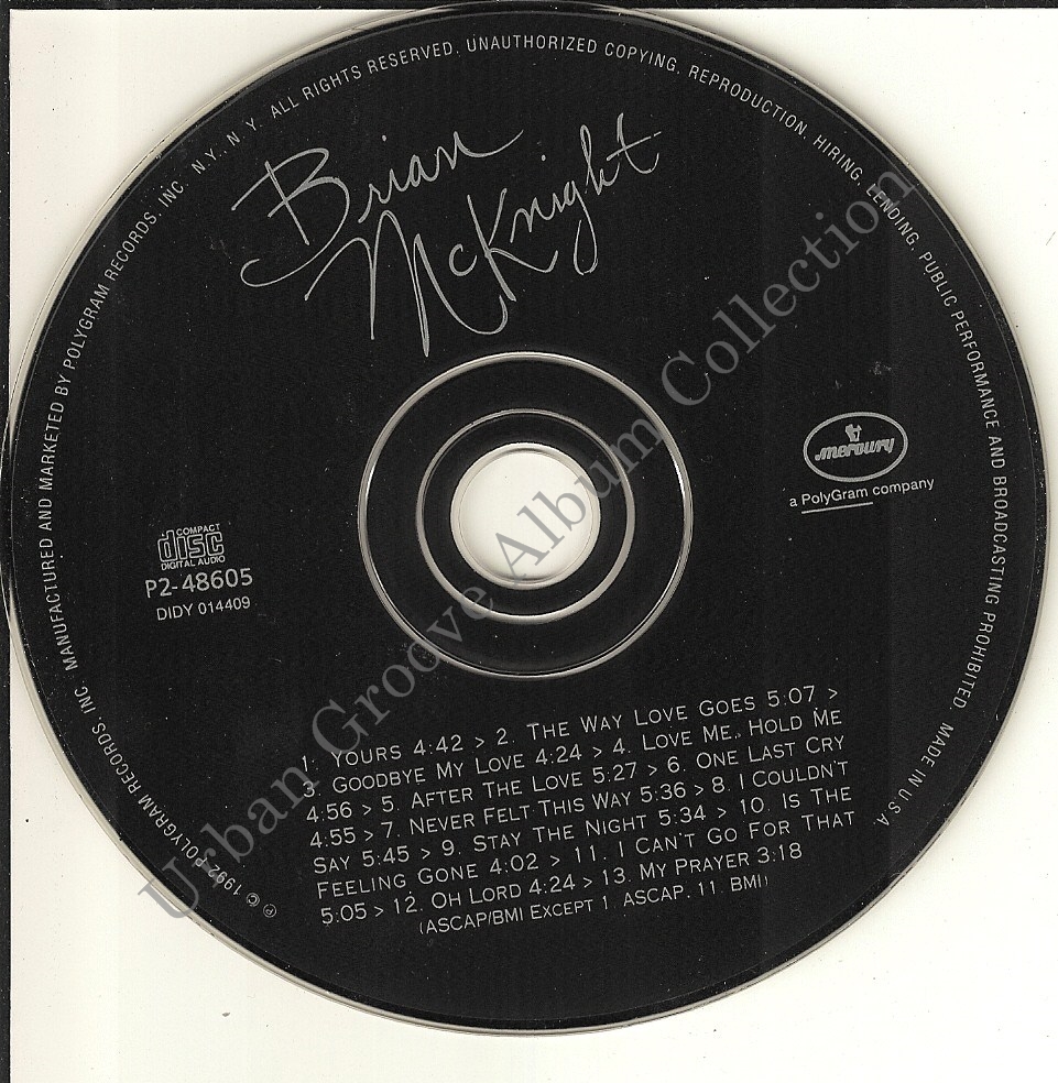 Brian McKnight - Brian Mcknight (1992) R&B Male/Singer | Urban Groove ... Brian McKnight - Brian Mcknight (1992) R&B Male/Singer | Urban Groove ...