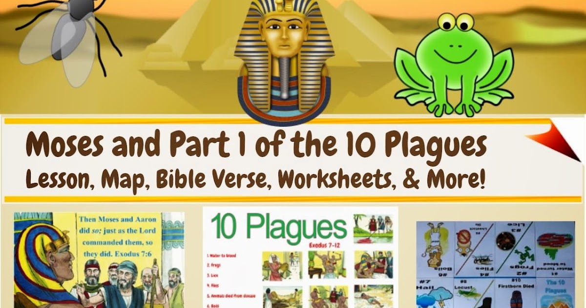 Bible Fun For Kids: Moses: 10 Plagues Part 1 of 3