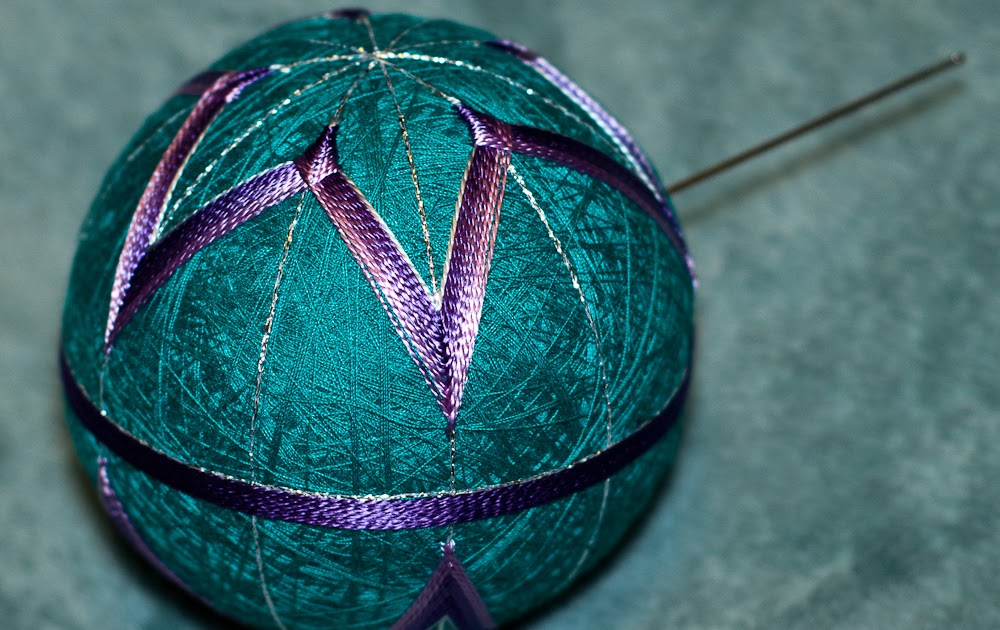 Committed Stitcher: Temari in Progress