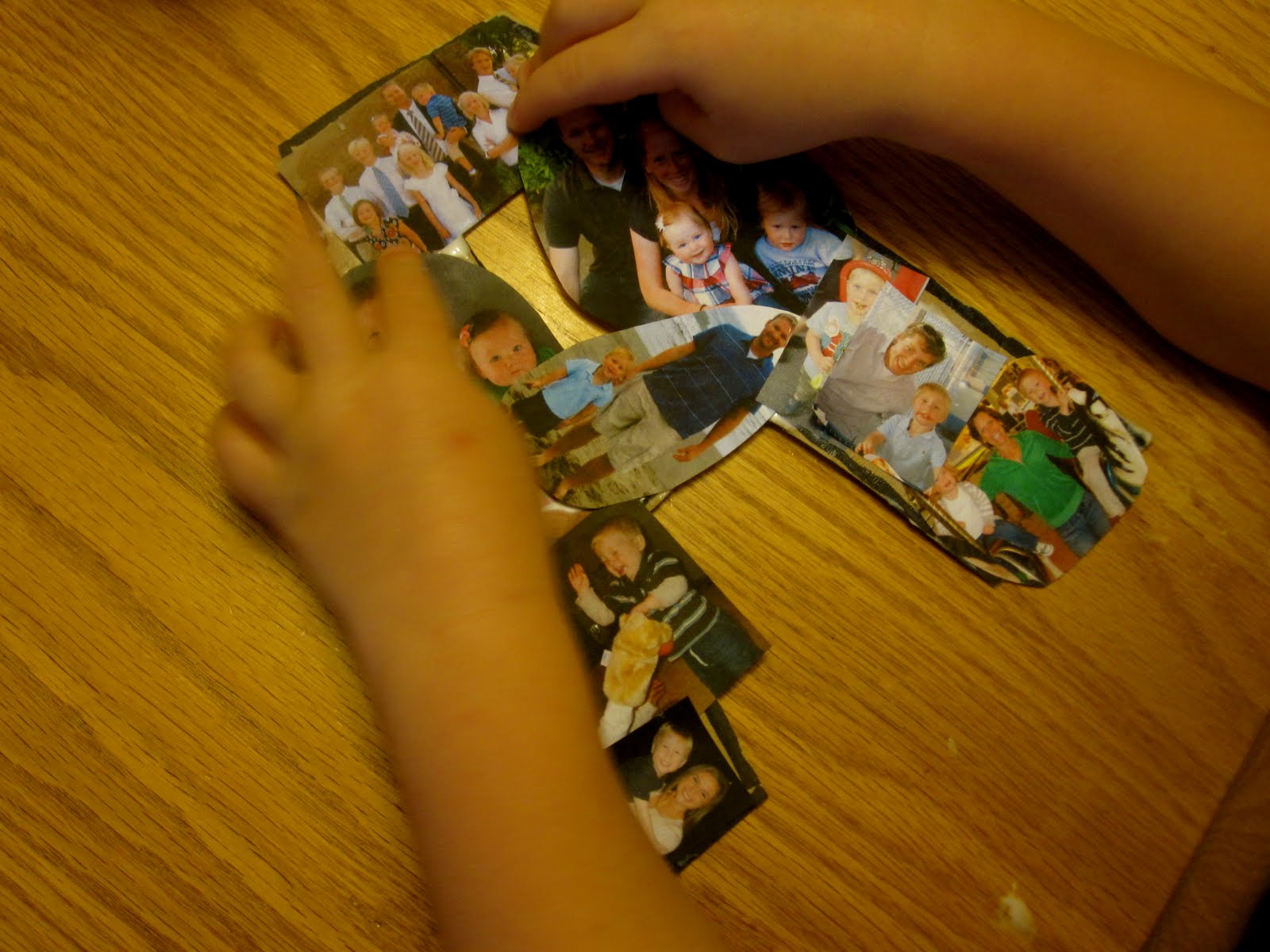 Toddler Approved!: First Letter in My Name Photo Collage