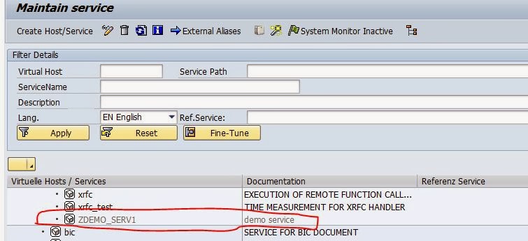 Creating a Service in SICF & Consuming it. - SAP Community