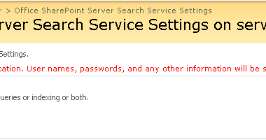 SharePoint PitStop: Sharepoint Search (Index Server, Query Server and Crawl Server)
