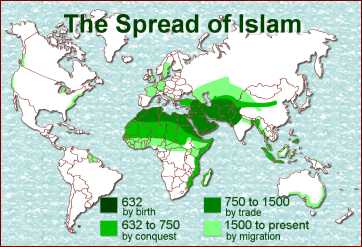 the way to islam: How did the spread of Islam affect the World?