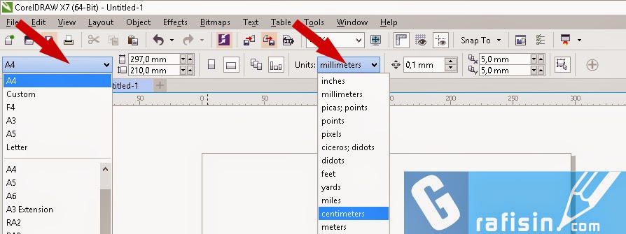 Edit Gambar atau vektor Melalui Property Bar CorelDraw X7 | Corel Draw Tutorial Indonesia
