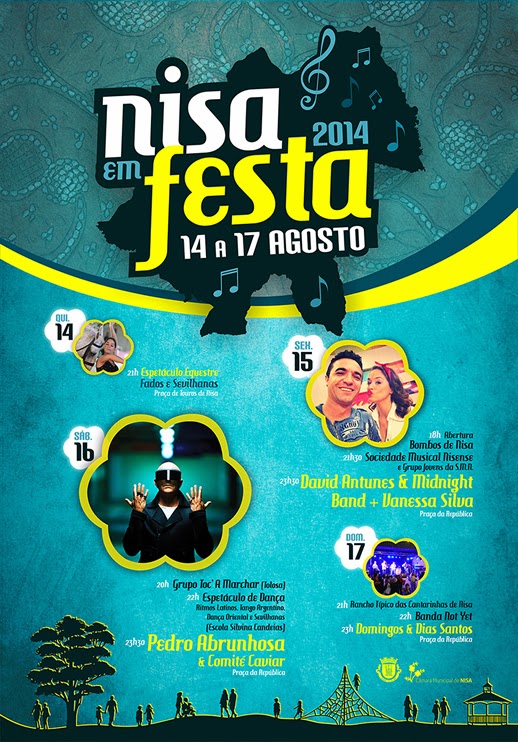CARTAZ NISA EM FESTA 2014