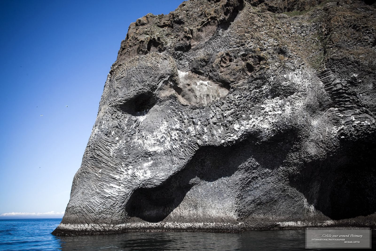 ELEPHANT ROCK, HEIMAEY, ICELAND ELEPHANT ROCK, HEIMAEY, ICELAND