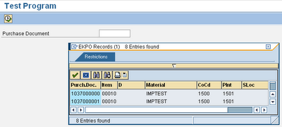 Sample Program On AT SELECTION-SCREEN ON VALUE REQUEST FOR field - 1.