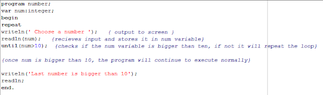 Pascal Repeat... Until | Doc's Workshop