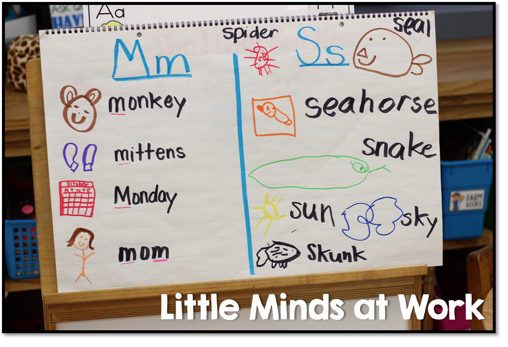 Puffy Heart KinderPhonics {free sampler} - Little Minds at Work