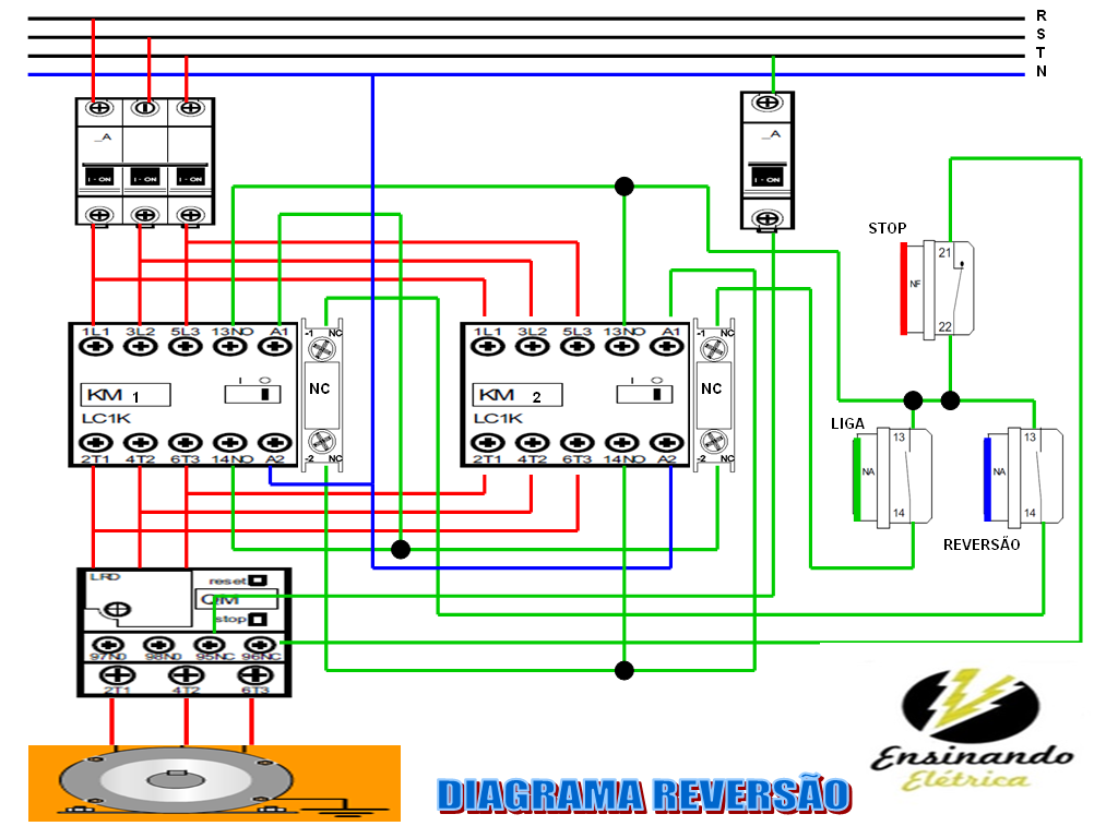 Aulas de Comandos Elétricos - Ensinando Elétrica | Dicas e Ensinamentos