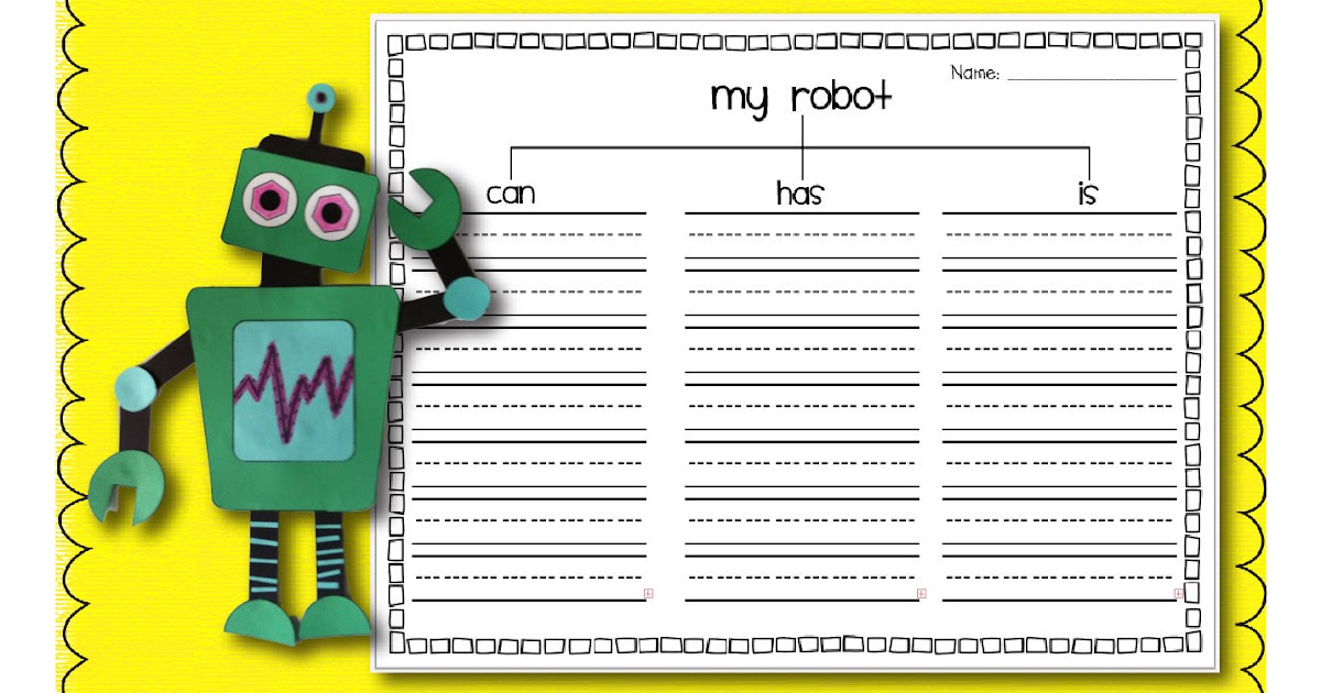 Fall Into First: My Robot Literacy Packet