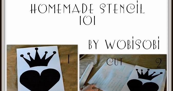 WobiSobi Homemade Stencil 101 wobisobi-homemade-stencil-101