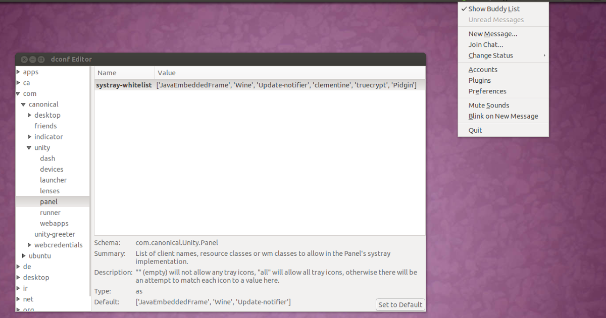 How To Whitelist Systray Apps In Ubuntu 14.04 Or 14.10 (w/ Unity) ~ Web Upd8: Ubuntu / Linux blog