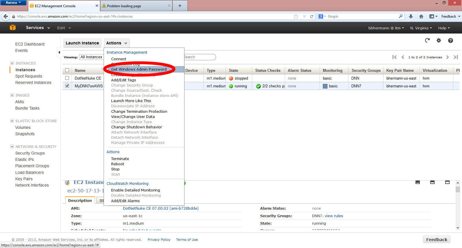 The other cloud: Getting started with DotNetNuke using Amazon Web Services (AWS) > DNN Corp