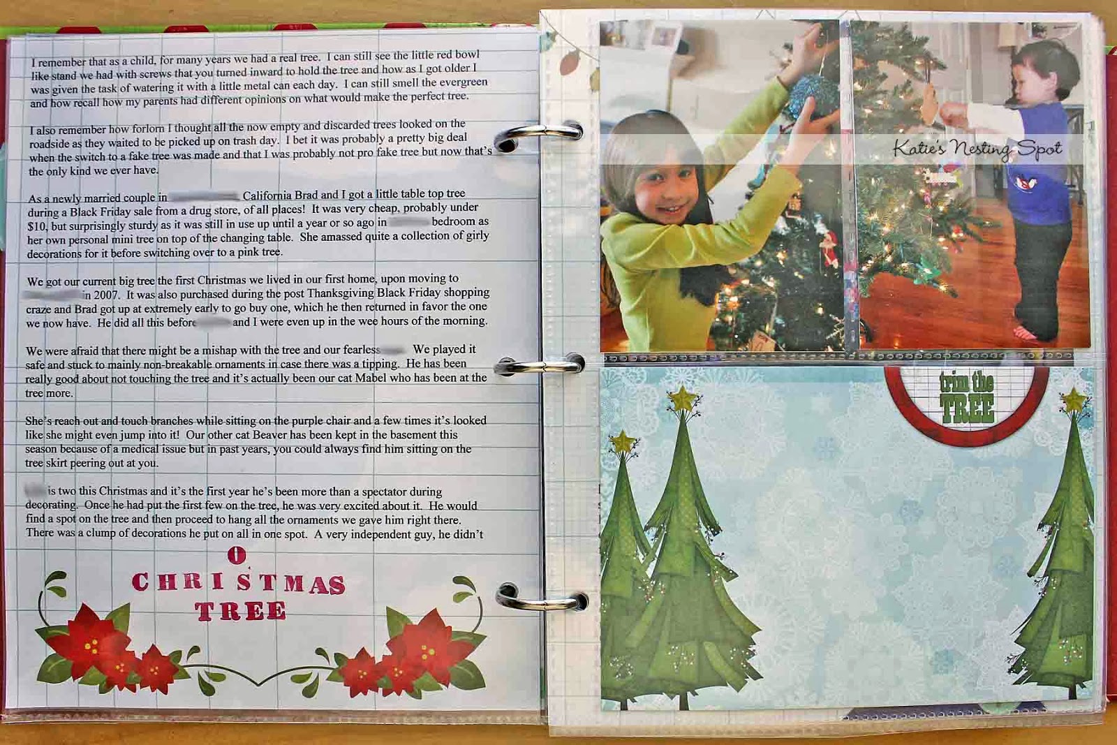 Katie's Nesting Spot: Journal Your Christmas 2013 Introduction & Part 1