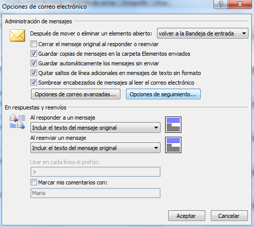 Pedir confirmación de lectura Outlook 2007 | Tutoriales y Opiniones Pedir confirmación de lectura Outlook 2007 | Tutoriales y Opiniones