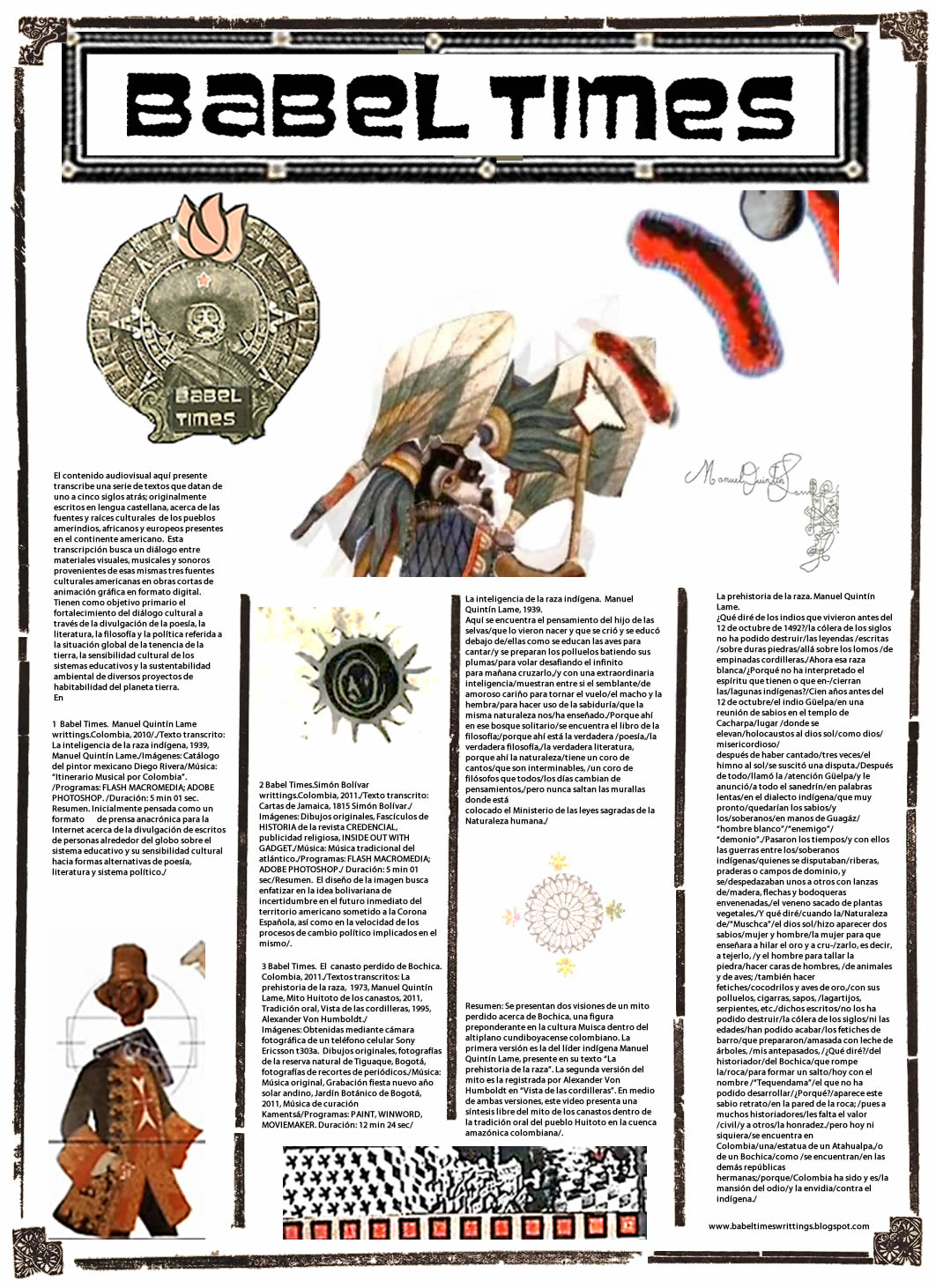 Babel Times Writtings