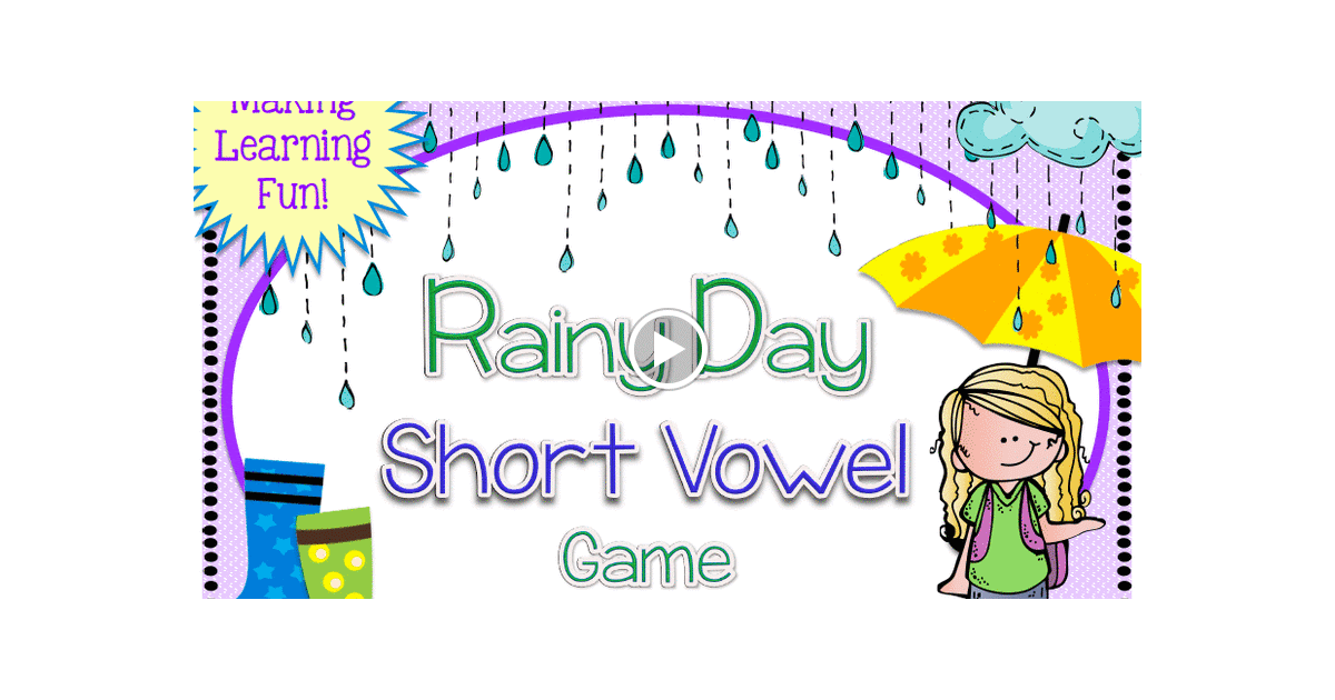 The Best of Teacher Entrepreneurs: Language Arts- "Rainy Day Short ...