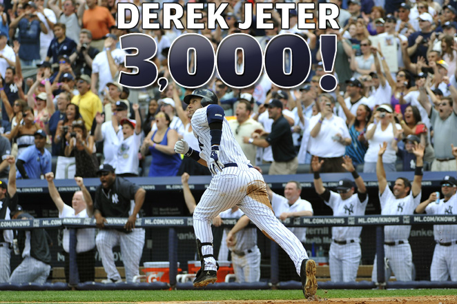 Sons of Steve Garvey: A Collection of Derek Jeter 3,000-Hit Website Graphics