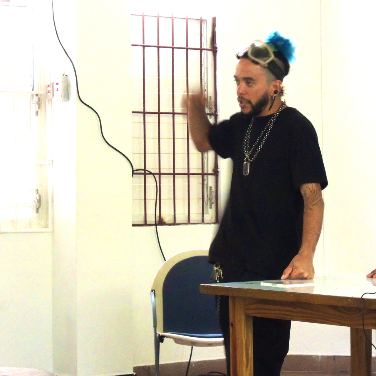 Stefan Clarke :Artist Talk's at Edna Manley College ~ ART:Jamaica