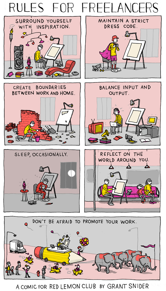 INCIDENTAL COMICS: Rules for Freelancers