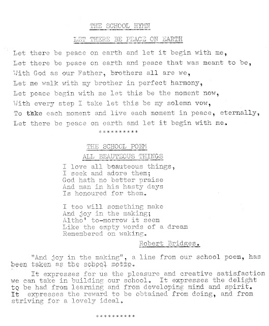 Gorokan High School: School Poem and Hymn