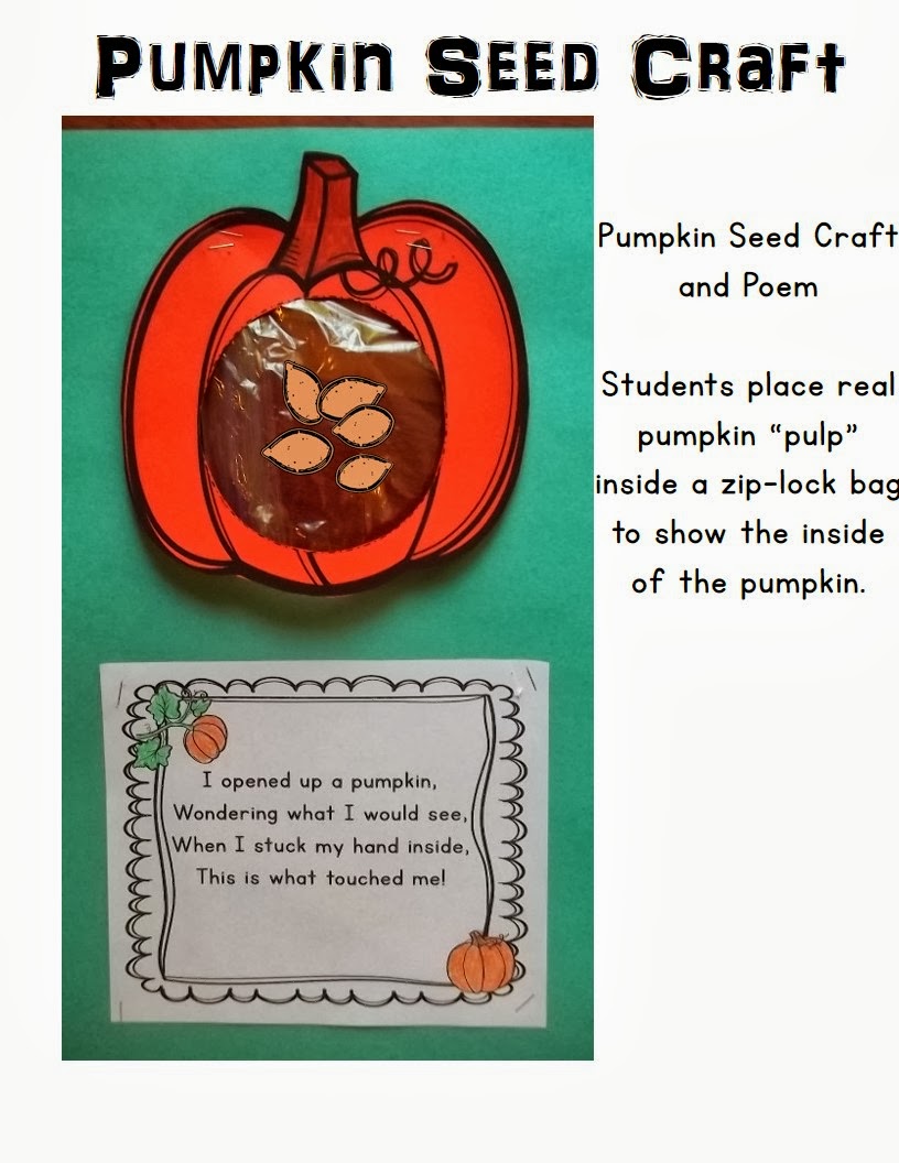 Fall Projects in Kindergarten | Mrs. McGinnis' Little Zizzers