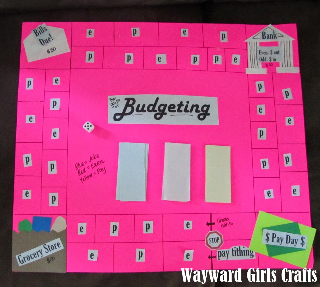 Wayward Girls' Crafts: The Game of Budgeting
