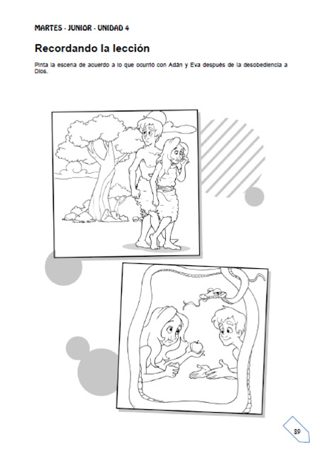 ME ABURRE LA RELIGIÓN: ACTIVIDADES ADÁN Y EVA