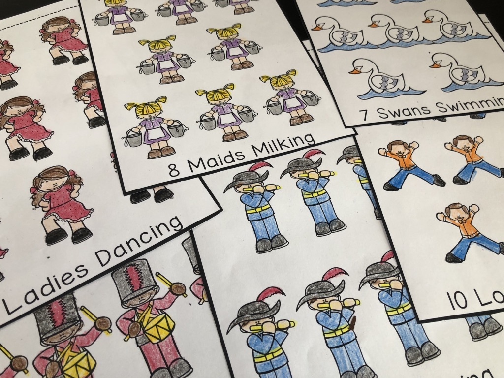 The 12 Days of Christmas Flip Book & Emergent Reader Activities | The ...