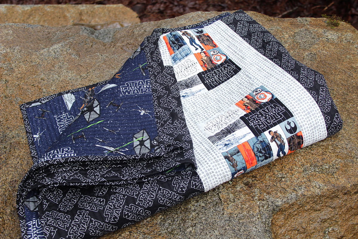 Fort Worth Fabric Studio: Star Wars Quilt {Free Pattern}