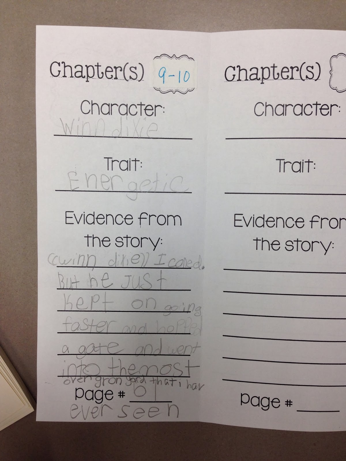 The Open Door Classroom: Using Trifolds in Guided Reading