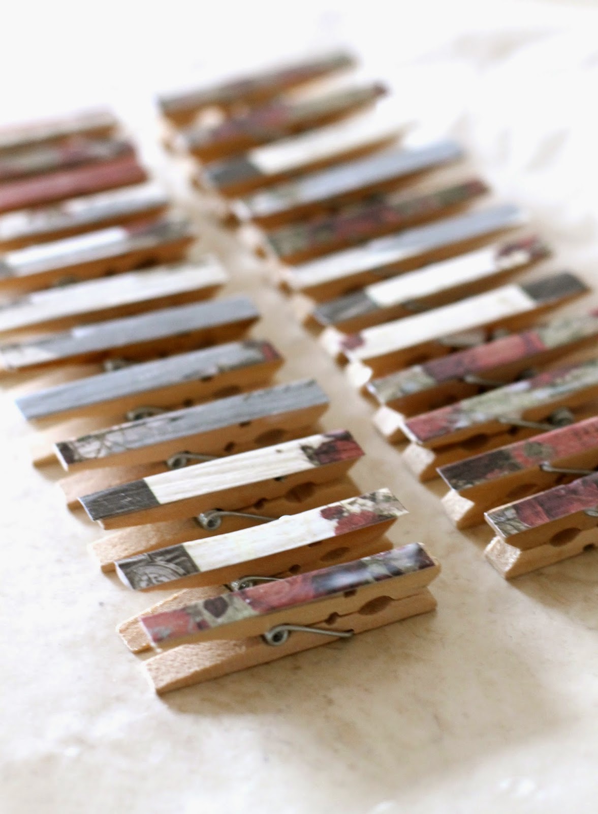 Where Your Treasure Is Clothespin Makeover where-your-treasure-is-clothespin-makeover