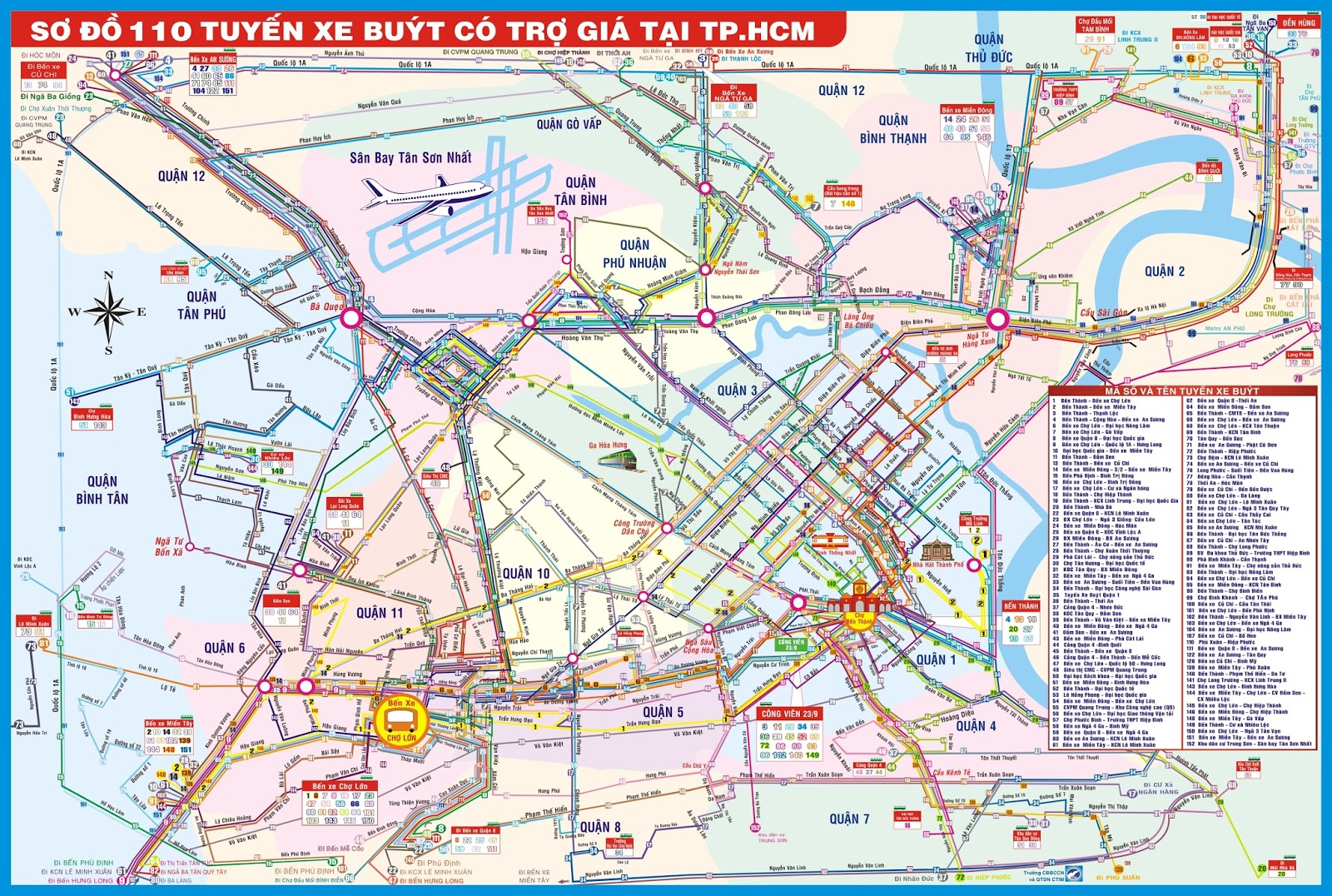 Vietnam 越南越好: Ho Chi Minh City Bus - 胡志明市巴士地图 Vietnam 越南越好: Ho Chi Minh City Bus - 胡志明市巴士地图