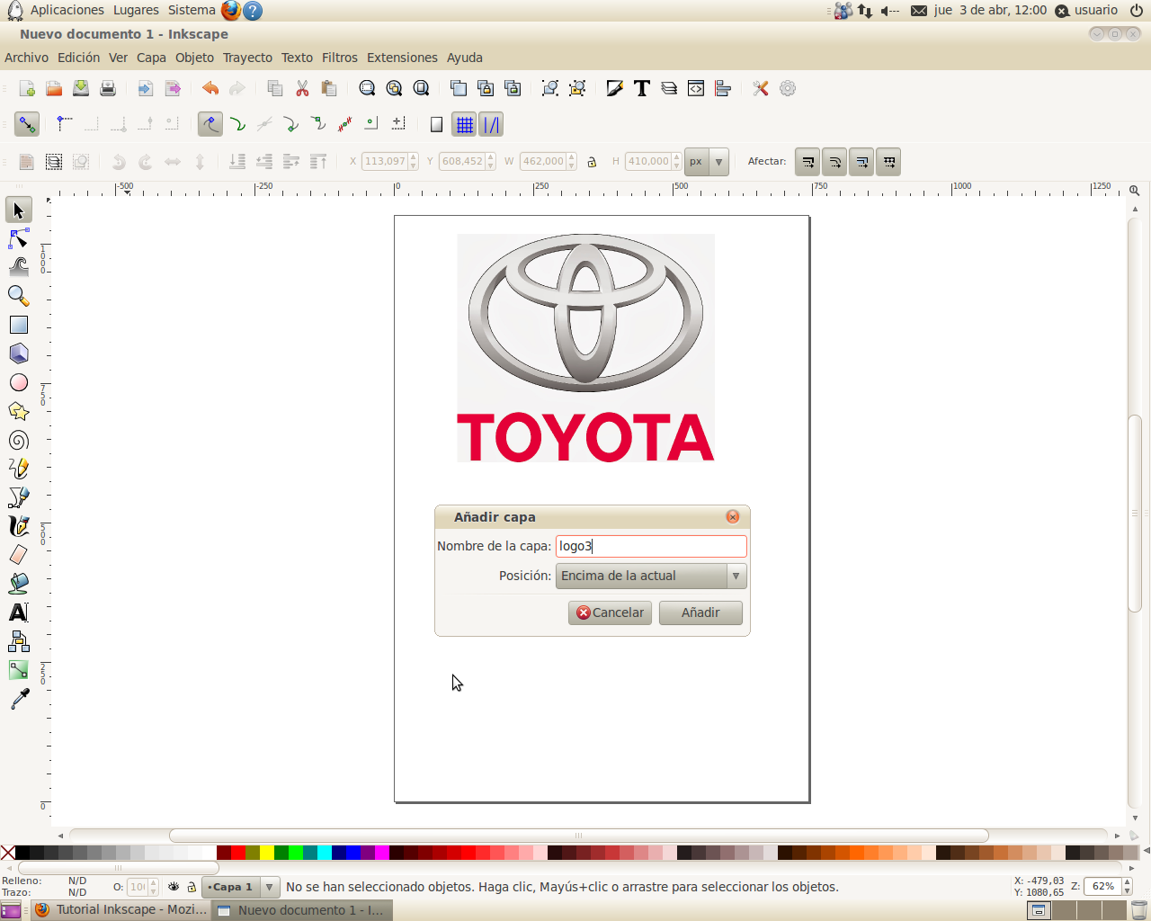 Tutorial Inkscape: Logo 3