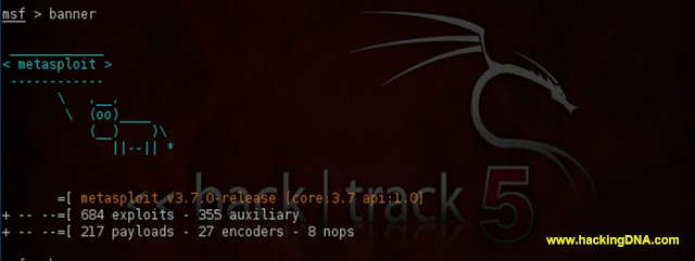 HackingDNA: Metasploit Framework With Basic Commands