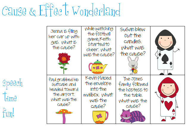 Alice in Wonderland Skill Sets & Bundle! - Speech Time Fun: Speech and ...