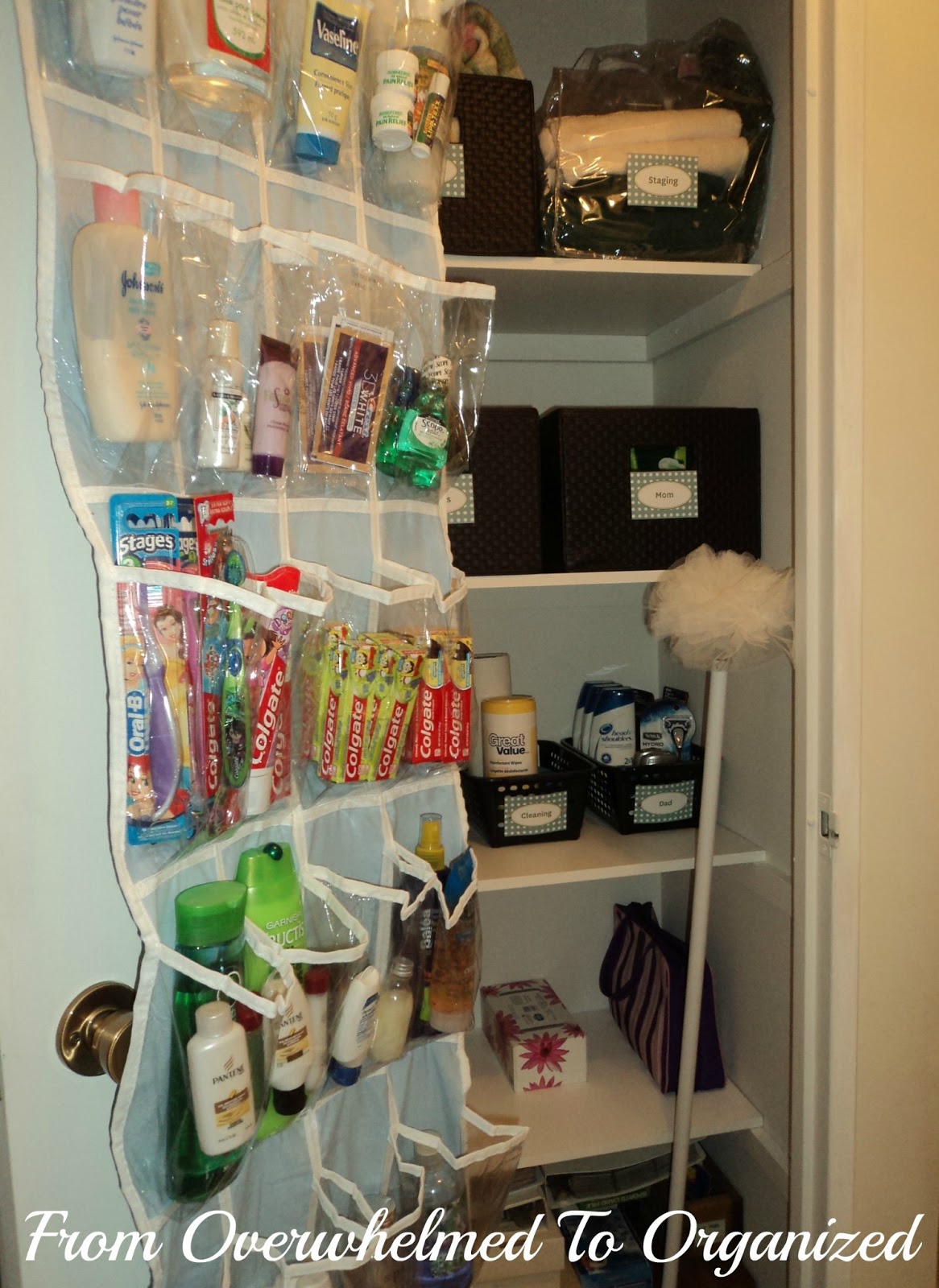 Organizing My Linen Closet Part 2: The Full Reveal! | From Overwhelmed ... Organizing My Linen Closet Part 2: The Full Reveal! | From Overwhelmed ...