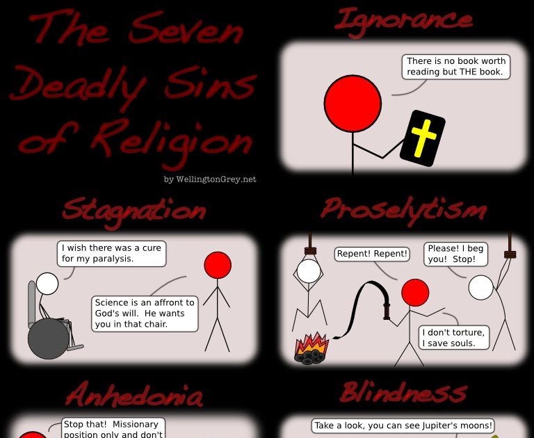 Atheist Bible Reading And Forum 7 Deadly Sins atheist-bible-reading-and-forum-7-deadly-sins