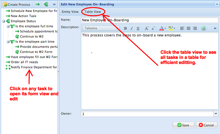 Step 2: Build a Process – strake/IR