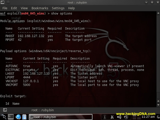 HackingDNA: Metasploit Framework With Basic Commands